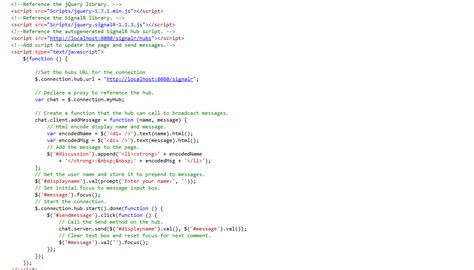 Signalr Self Hosting Generates Target Invocation Error