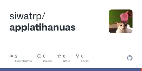 GitHub Siwatrp Applatihanuas