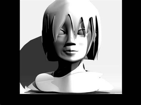 Another Version Of The Female Bust Made In Autodesk Maya Superhero Fictional Characters Female