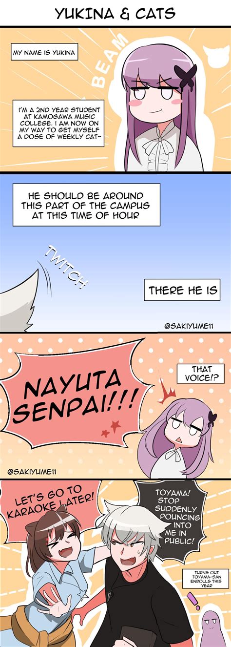 Yukina And Cats R Bangdream