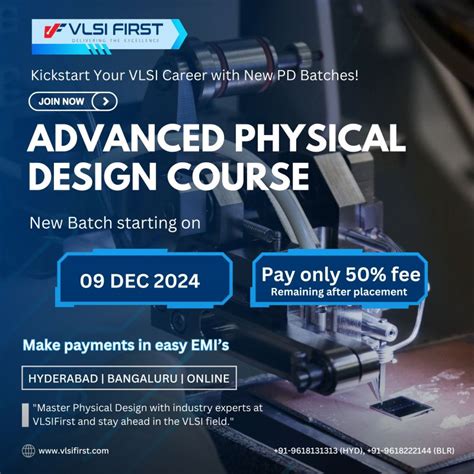 Vlsi First On Linkedin Vlsifirst Physicaldesign Vlsitraining