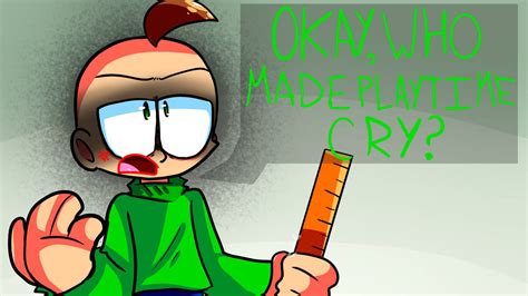 Ok Who Made Playtime Cry By Zenwpro37art On Deviantart