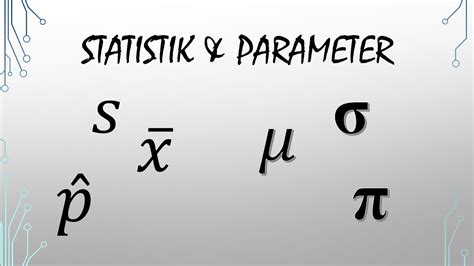 Statistik Dan Parameter ~ Dunia Statistik
