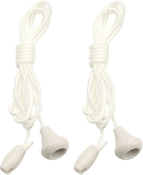 Pieces Replacement Cord Pull For Ceiling Switch With Connector Nylon Light Cord Pull String