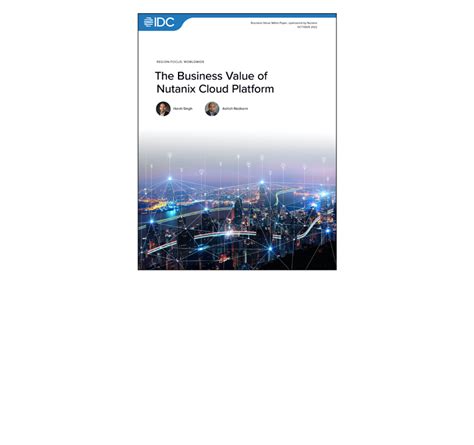 The Business Value Of Nutanix Cloud Platform Iti