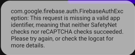 I Added The Sha1 And Sha 256 To Firebase And Still Getting This Error Please Help Randroiddev