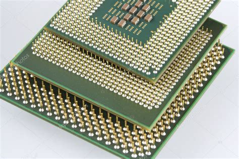 Computer Micro Processor Stock Photo Cheyennezj 1415227