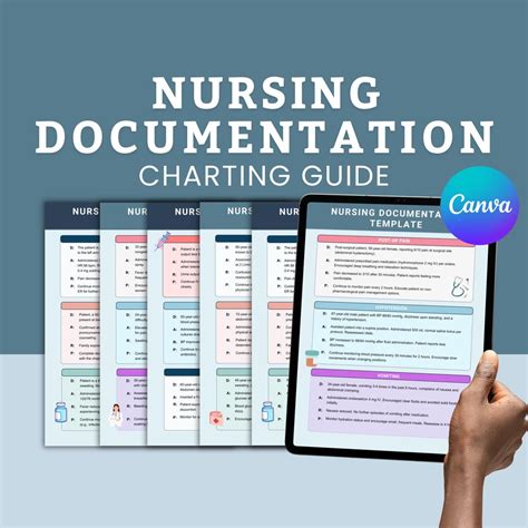 Nursing Documentation Template Nurse Charting Guide Documentation Guide Cna Patient Practice