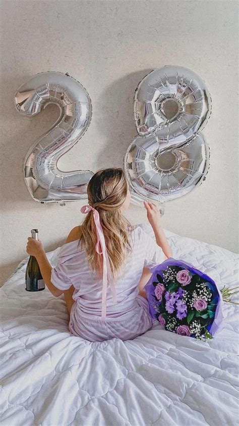 Идея фотосессии на День Рождения девушке