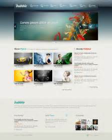 Bubble Theme On Behance