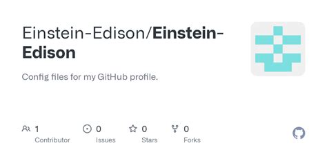 Github Einstein Edisoneinstein Edison Config Files For My Github