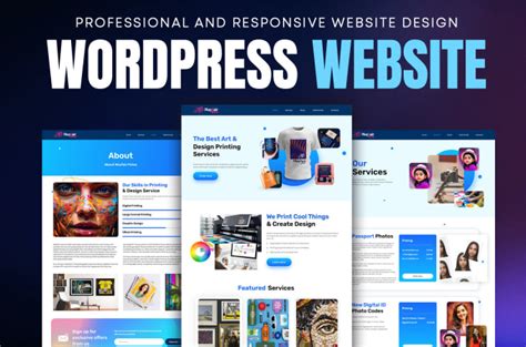 Build An Attractive Wordpress Website Design By Yatri24 Fiverr