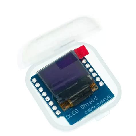 Pantalla Oled 64×48 066″ I2c Para Wemos D1 Mini Esp32 ElectrÓnica Guatemala Oxdea
