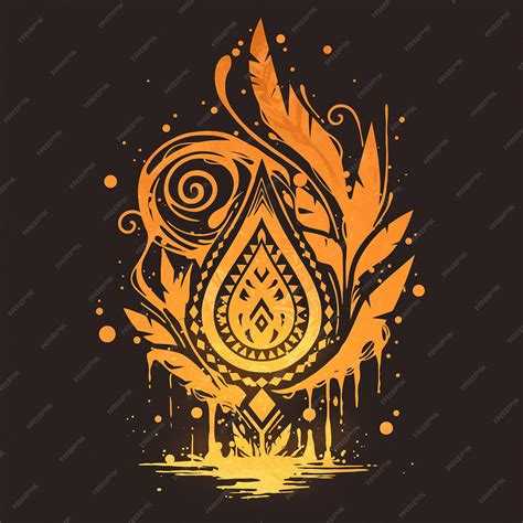 Traditional Motifs Of Ambon Indonesia Premium Ai Generated Vector