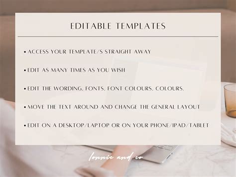 Price List Template Etsy