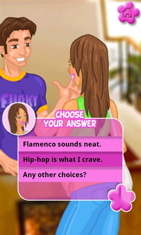 The Game Is Showing Two People Talking To Each Other