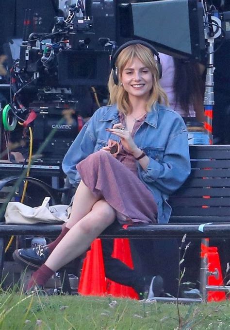 Lucy Boynton The Greatest Hits Set In Echo Park In La Celebmafia