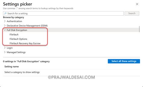 Configure Filevault Disk Encryption For Macos Using Intune