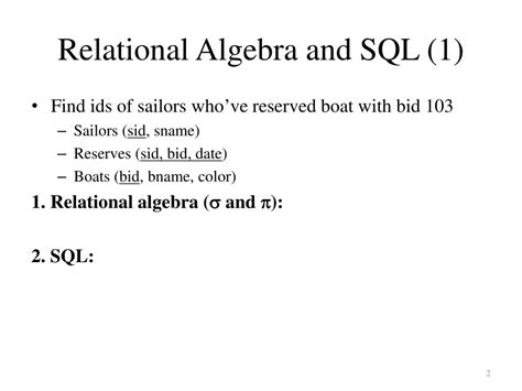 Ppt Csci 4333 Database Design And Implementation Exercise 2
