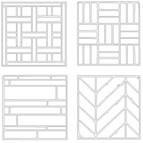 Texture For Wooden And Ceramic Material Dwg Autocad Drawing Cadbull