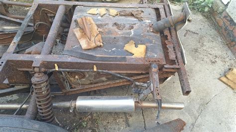 Scimitar Chassis With Running Engine Gear Box Axelsuspension V5