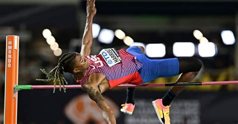 우상혁 라이벌 해리슨 파리선 높이뛰기 전념멀리뛰기 포기