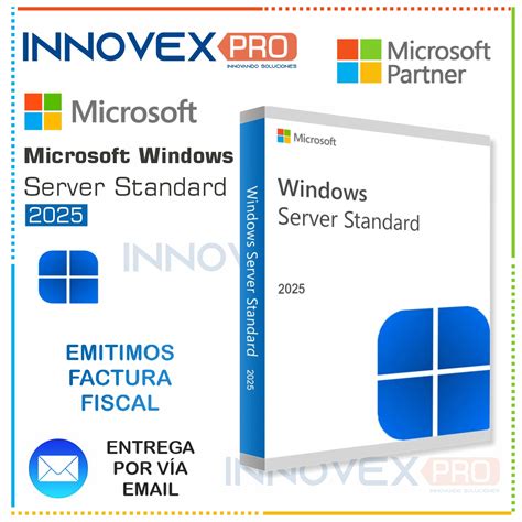 Windows Server 2025 Standard Licencia Oem Innovexpro