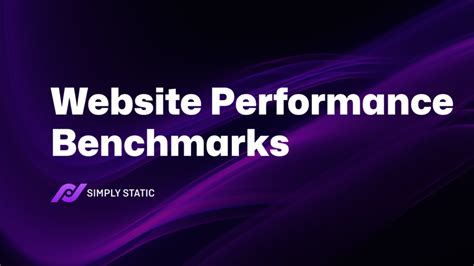 website performance benchmarks and how to improve them