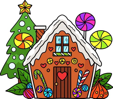 Christmas Gingerbread Cartoon Colored Clipart 11415620 Vector Art At Vecteezy