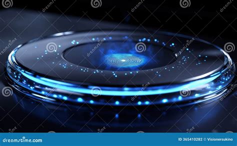 Futuristic Fingerprint Scanner With Embedded Technology Royalty Free Stock Image Cartoondealer