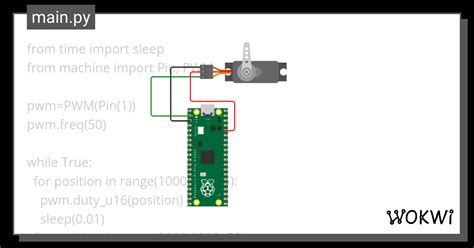 Servomotor Wokwi Esp32 Stm32 Arduino Simulator