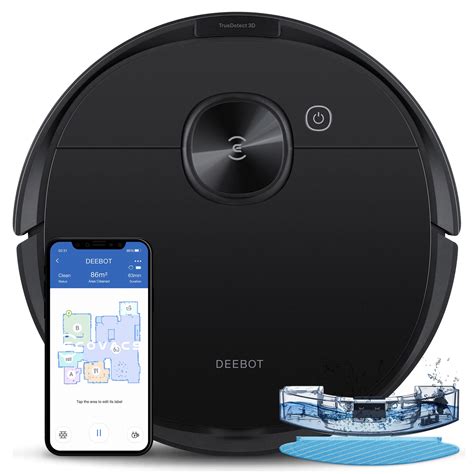 Ecovacs Deebot N8 Pro Robot Vacuum And Mop Strong 2600pa Suction