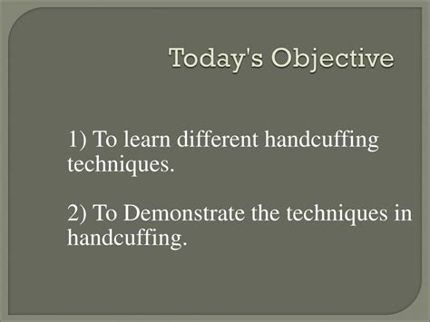 PPT Handcuffing PowerPoint Presentation Free Download ID