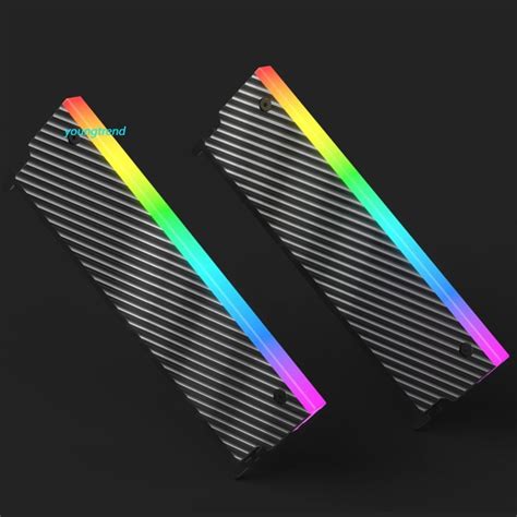 5v 3pin Argb Ram Heatsink Radiator Cooler Ddr Heatsink For Ddr2 Ddr3 Ddr4 Ddr5 Youngtrendph