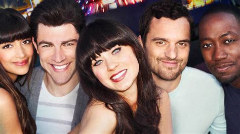 Download Free Tv Series New Girl Cast Selfie Wallpaper