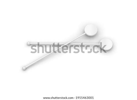 Stirrer Stick Mockup Template Cocktail Mocktail 库存插图 1955463001