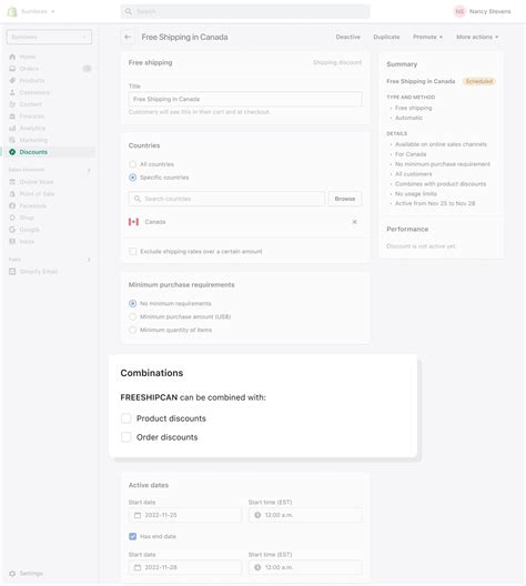 Create Powerful Promotions By Combining Multiple Discounts On One Order Shopify Uk