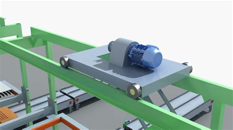 Industrial Equipment 35 Pallet Stacker Assembly Line 3d Turbosquid