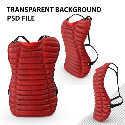 Premium Psd Catchers Chest Protector Png