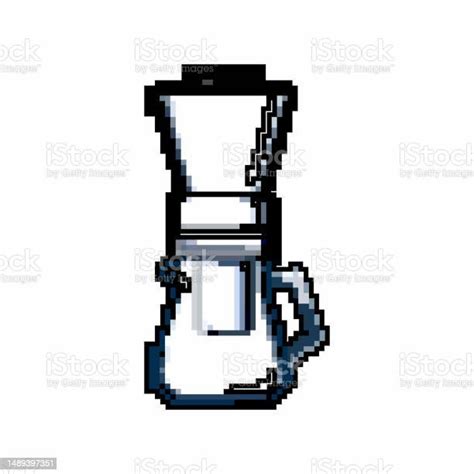 유리 아이스 드립 커피 게임 픽셀 아트 벡터 일러스트레이션 0명에 대한 스톡 벡터 아트 및 기타 이미지 0명 갈색 과일 Istock