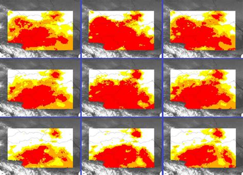 Spatio Temporal Evolution Of Drought From October 2000 Top Images To