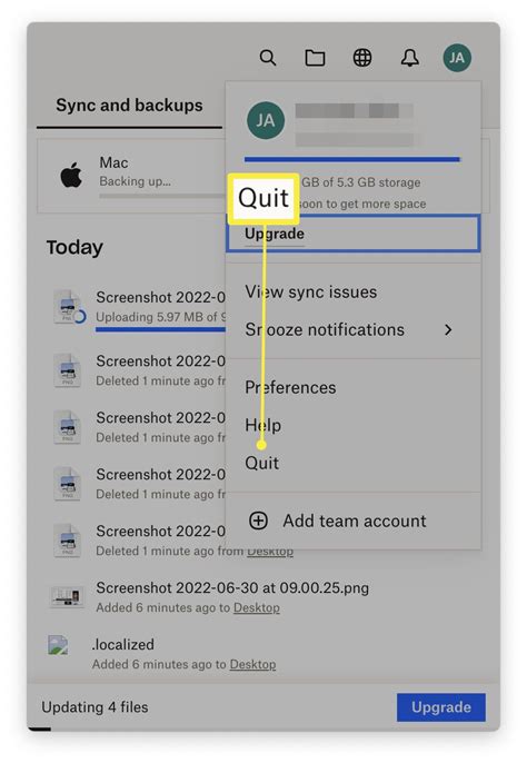 How To Uninstall Dropbox On A Mac