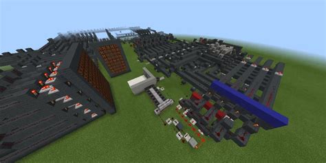 4 Bit Redstone Computerupgrade Minecraft Map