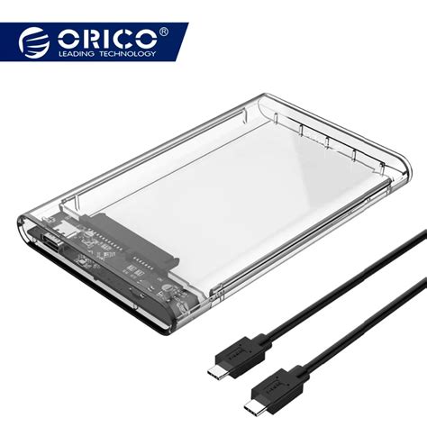 ORICO Inch HDD Case SATA To USB Gen Type C Hard Disk Drive External HDD Enclosure