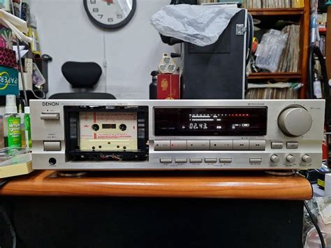 Denon Precisionaudio Componentstereo Cassette Tape Deck Drm 740 Audio