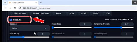 画像崩れを防ぎ高解像度化高画質化するHires fixとは使い方Upscalerなどのおすすめ設定を解説