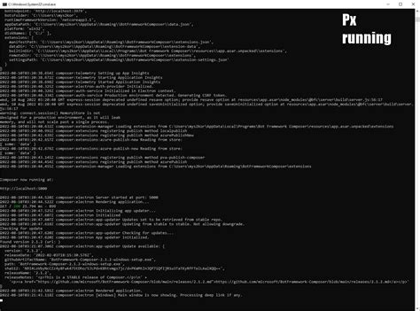 unable to launch bot framework composer · issue 9328 · microsoft botframework composer · github