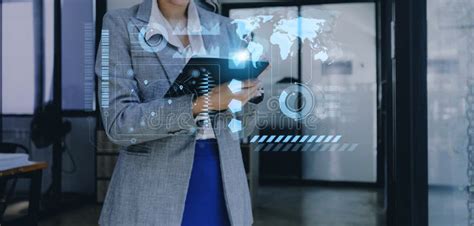 Cyber Security Internet And Networking Concept Businessman Hand Working With Laptop Computer