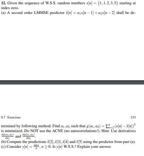 This Is A Digital Signal Processing Question Solve Chegg Com