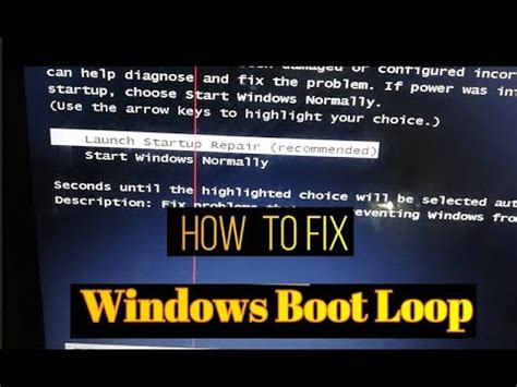 Windows 11 Boot Loop